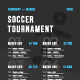 Sport Schedule Event Poster Template, Print Templates | GraphicRiver