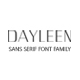 Dayleen Sans Serif Font Family, Fonts | GraphicRiver