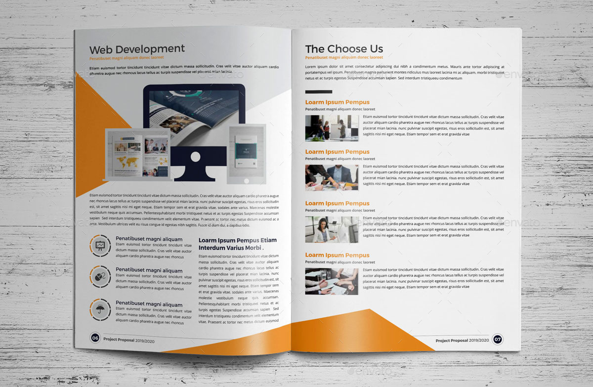 Project Proposal InDesign Template v6, Print Templates | GraphicRiver