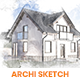 Archi Sketch Photoshop Action, Add-ons | GraphicRiver