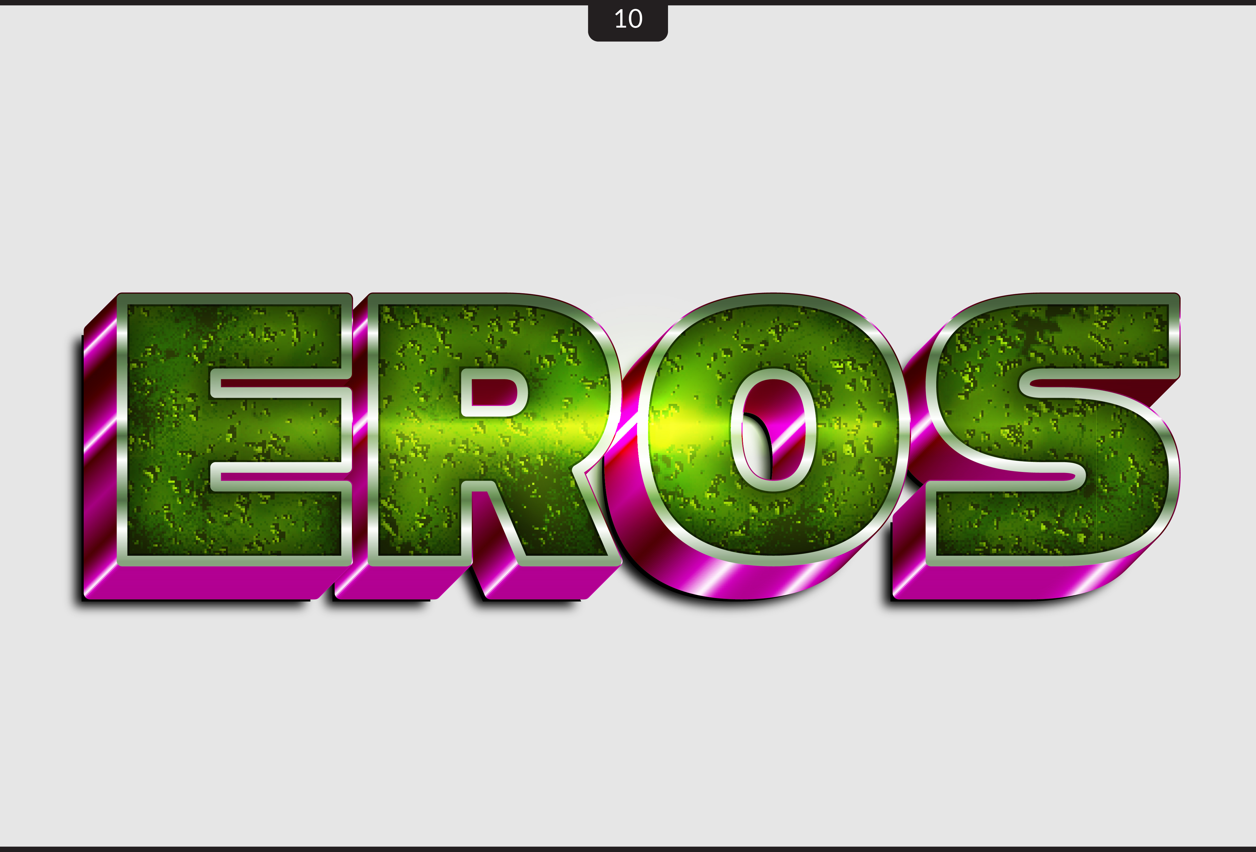 10 3D Styles vol. 02, Add-ons | GraphicRiver