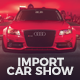Car Show Flyer - Import, Print Templates | GraphicRiver