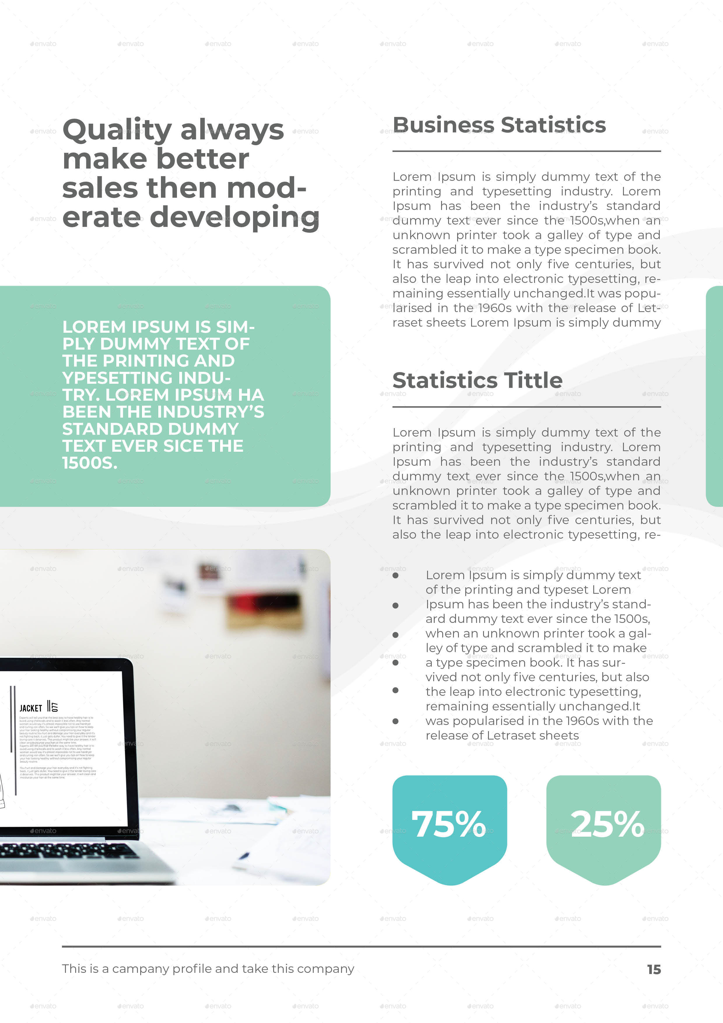 Creative Profile Template, Print Templates | GraphicRiver