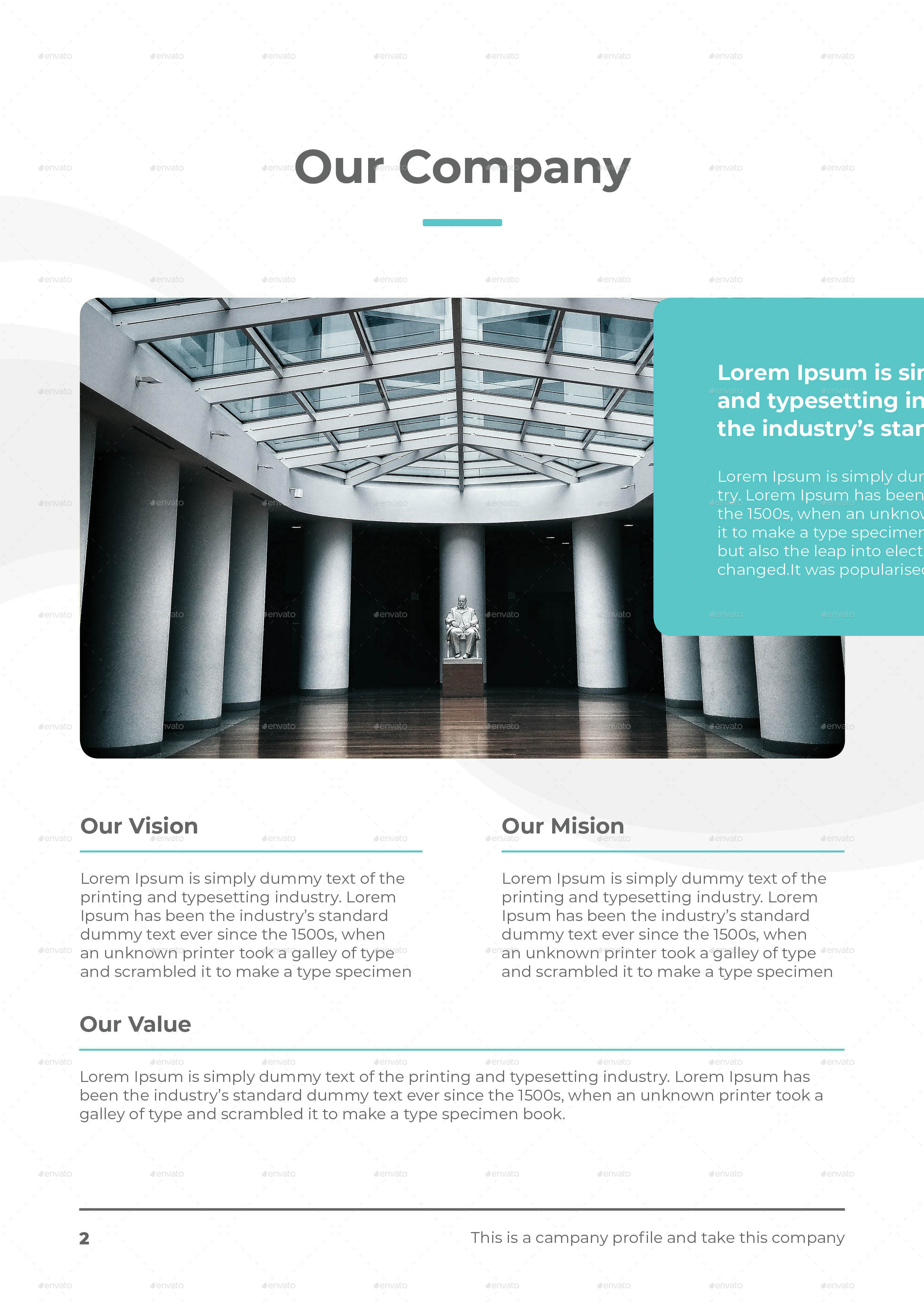 Creative Profile Template, Print Templates | GraphicRiver