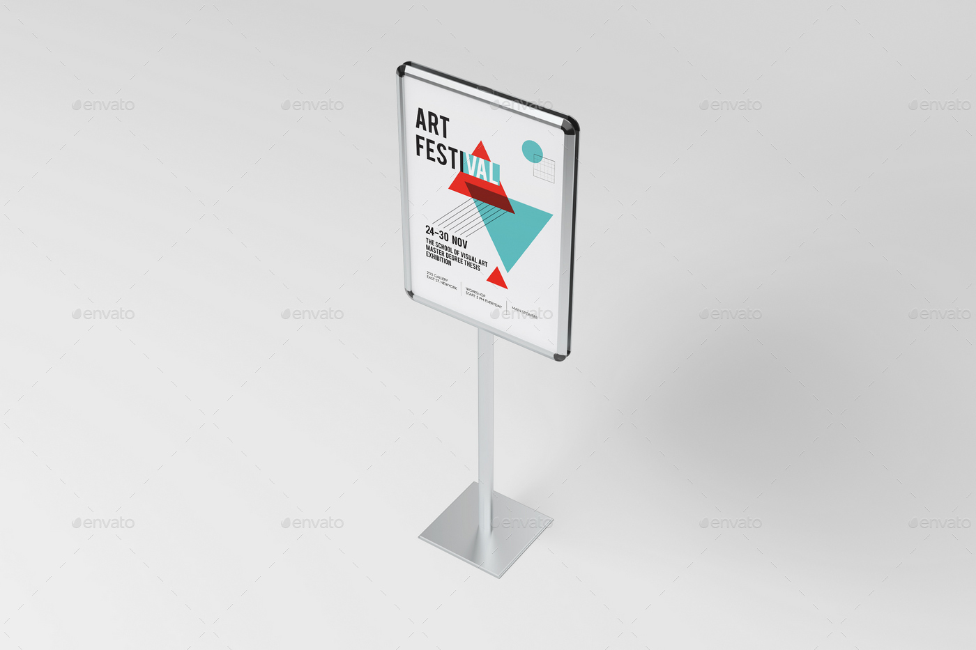 2 Sided Stand / Board Mock-Up, Graphics | GraphicRiver