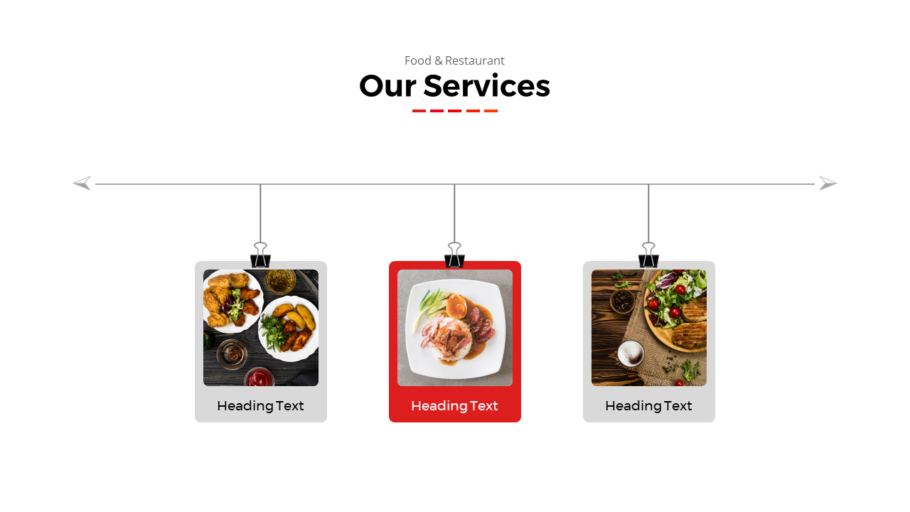Food - Restaurant Powerpoint Template 2019, Presentation Templates