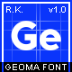 Geoma Sans Modern Font, Fonts | GraphicRiver