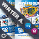 Winter Adventure Bundle Templates, Print Templates | GraphicRiver