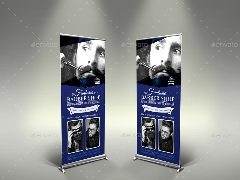 Barber Shop Advertising Bundle Vol.2, Print Templates | GraphicRiver