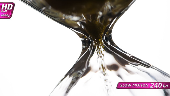 Trickle Of Golden Sand, Stock Footage | VideoHive