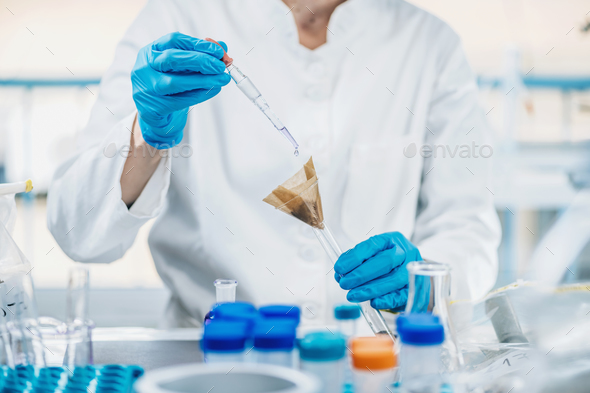 Soil Testing. Laboratory Analysis Stock Photo by microgen | PhotoDune