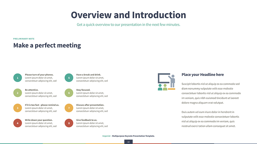 Imperial - Multipurpose Keynote Template, Presentation Templates ...