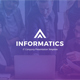 Informatics - IT Company PowerPoint Template, Presentation Templates