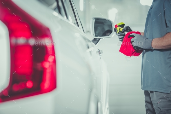 Car Body Paint Maintenance Stock Photo by duallogic | PhotoDune