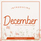 December Font - Cursive Lettering Typeface, Fonts | GraphicRiver