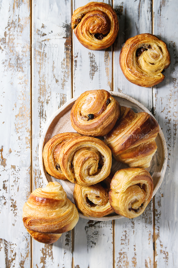 Puff pastry buns Stock Photo by NatashaBreen | PhotoDune