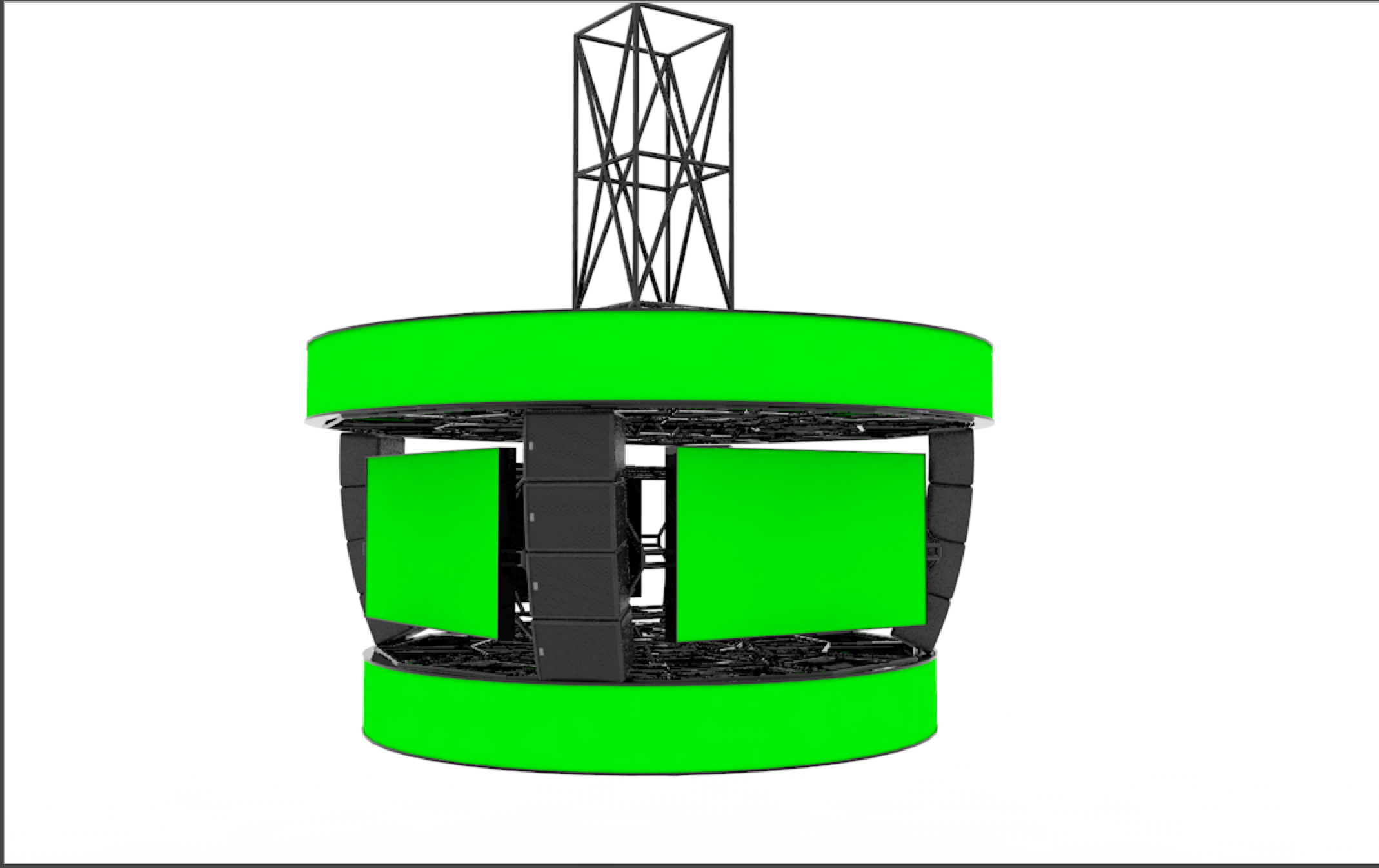 3D Jumbotron Scoreboard – Stadium Display Model by Gergedan | 3DOcean