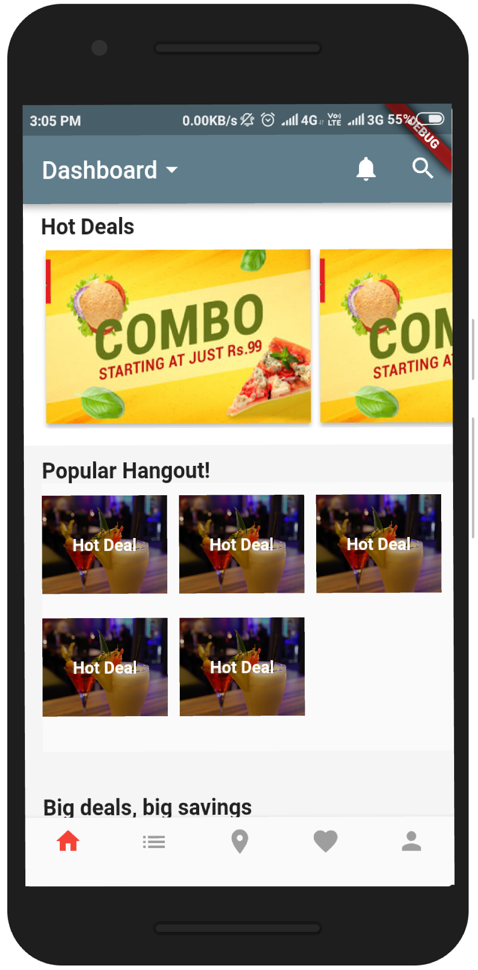 'LocoBar' Multistore Android App Template in Flutter by Weprotechs