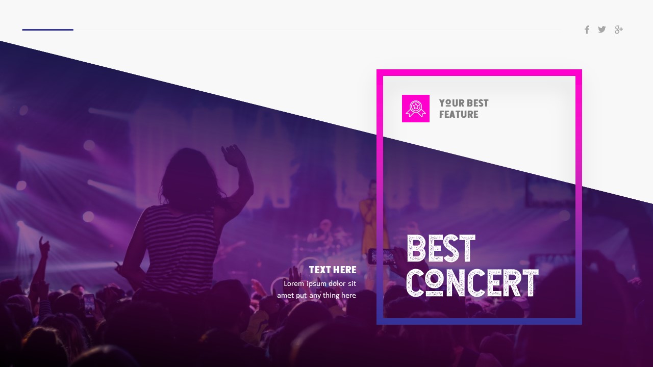 Concertus - Event Powerpoint Template, Presentation Templates ...