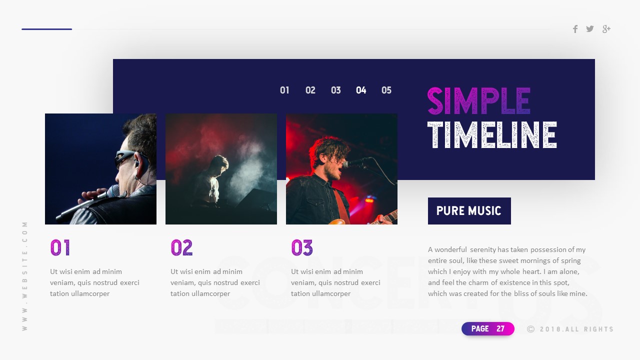 Concertus - Event Powerpoint Template, Presentation Templates ...