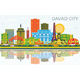 Davao City Philippines Skyline with Color Buildings, Vectors | GraphicRiver