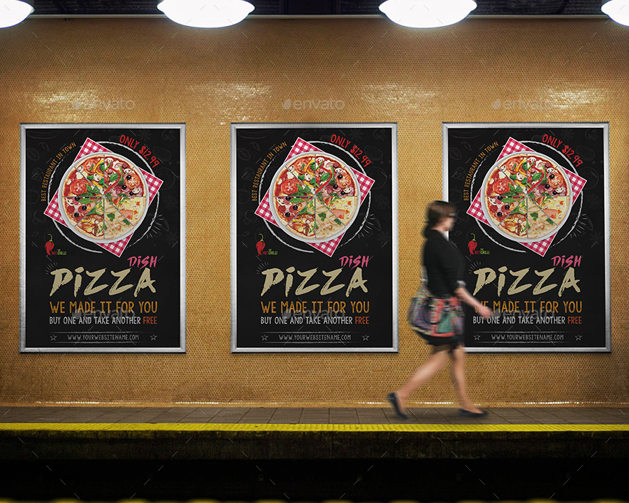 Pizza Restaurant Advertising Bundle Vol.3, Print Templates | GraphicRiver