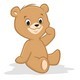 Cartoon Teddy Bear, Vectors | GraphicRiver