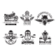 Biker Labels, Vectors | GraphicRiver