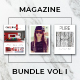 A4 & US Letter Magazine Bundle Vol I, Print Templates | GraphicRiver