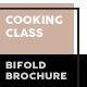 Cooking Class Bifold / Halffold Brochure 3, Print Templates | GraphicRiver