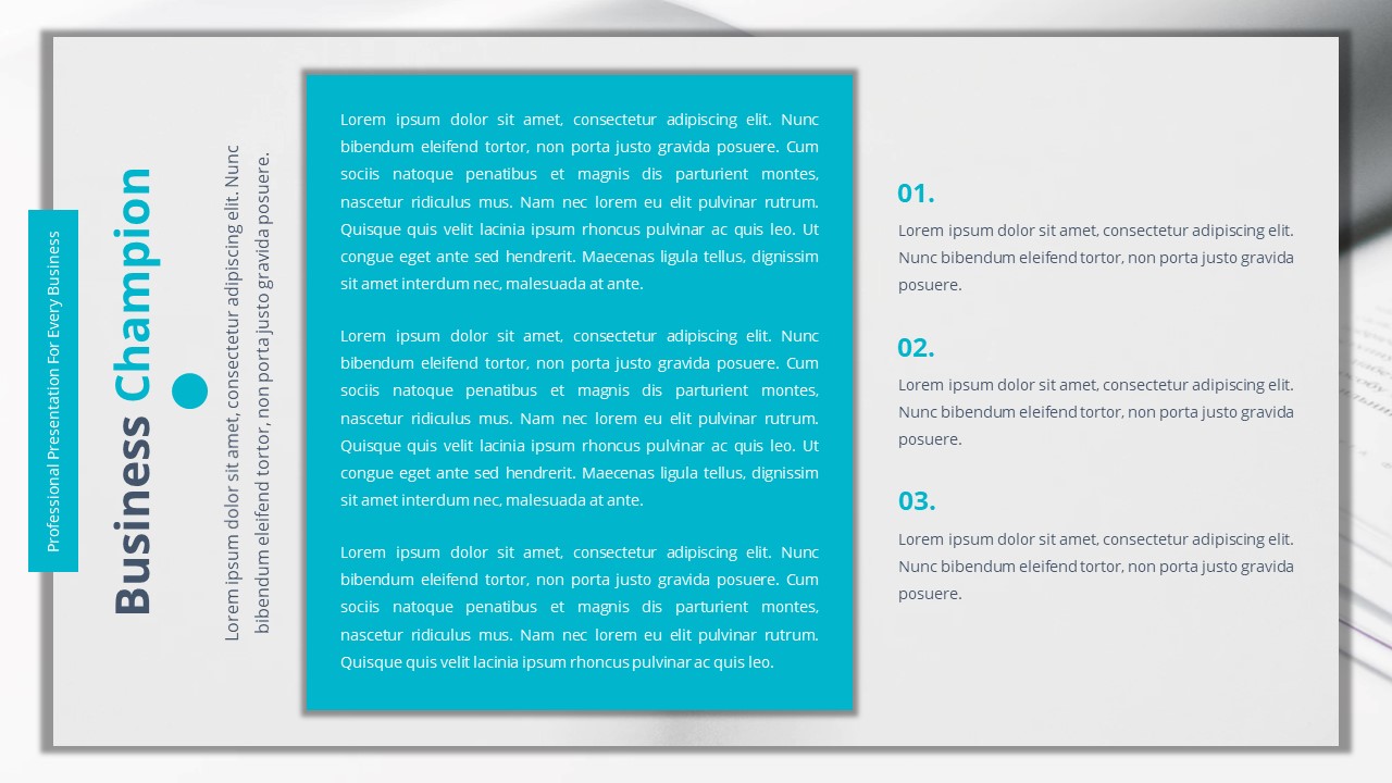 Business Champion Powerpoint Template, Presentation Templates ...