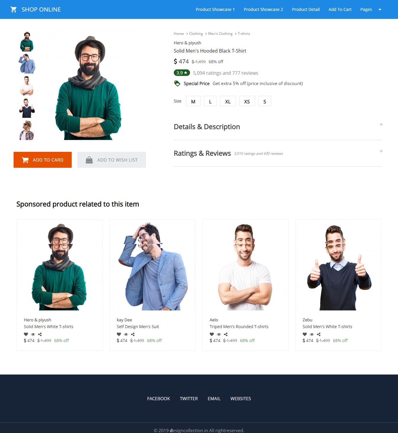 ProList - Bootstrap-4 and Materialize Framework Layout by Designcollection