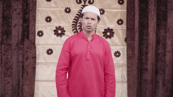 Angry Muslim man, Stock Footage | VideoHive