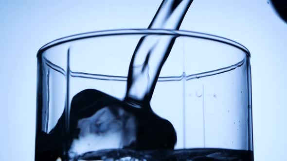Water Spilling From Bottle Into Cup, Stock Footage | VideoHive