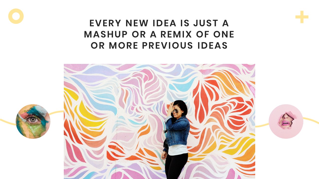 Visualizm - Pop Art & Graffiti PowerPoint Template, Presentation Templates