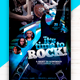 It's Time To Rock! Flyer Template, Print Templates | GraphicRiver