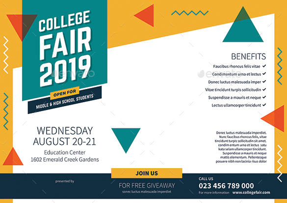 College Fair, Print Templates | GraphicRiver
