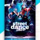 Street Dance Show Flyer Template, Print Templates | GraphicRiver