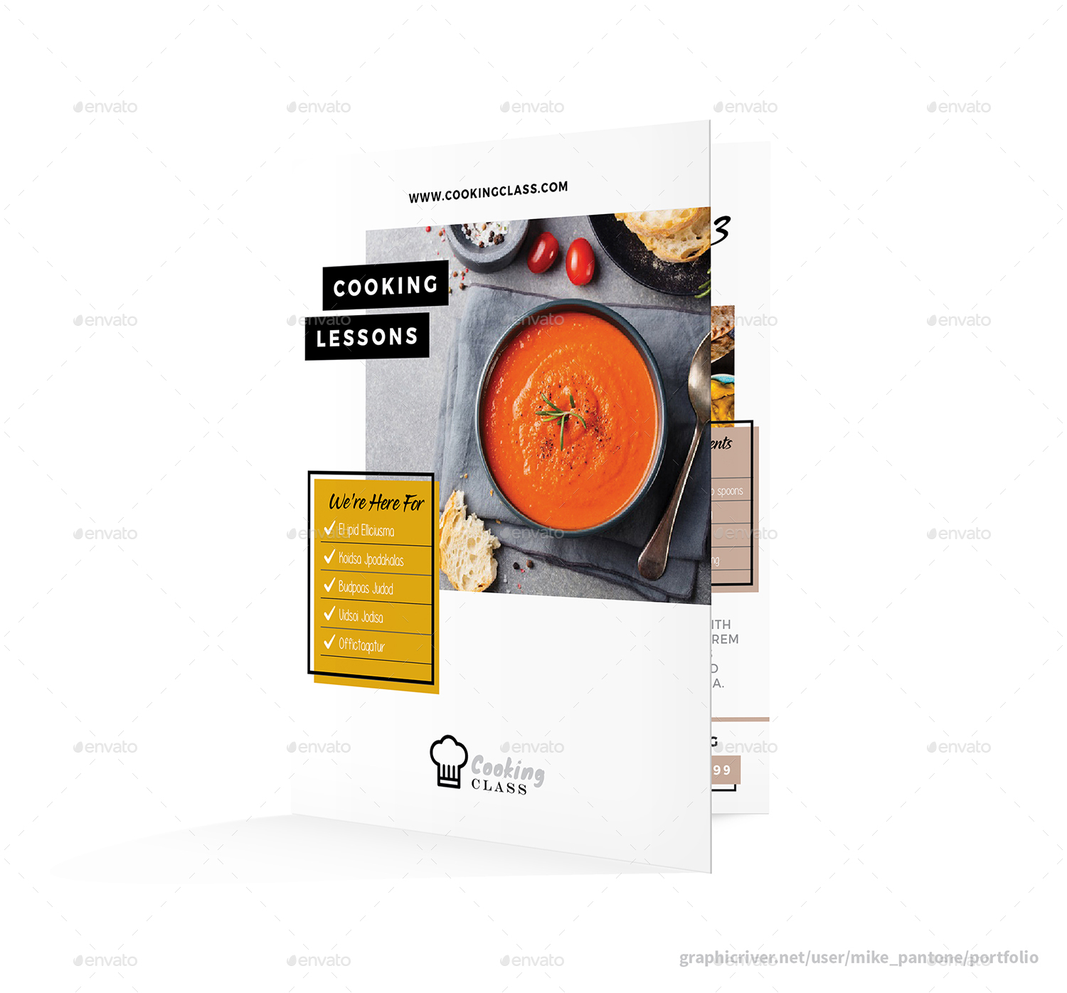 Cooking Class Print Bundle 3, Print Templates | GraphicRiver