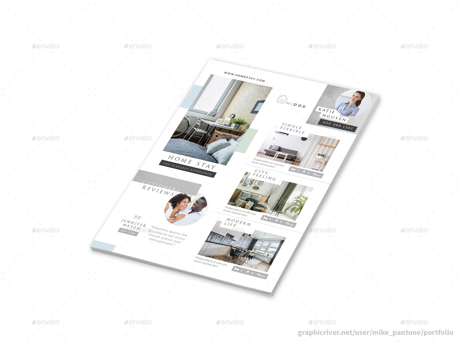 Home Stay Print Bundle, Print Templates | GraphicRiver