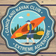 Canoe and Kayak Club Patches, Web Elements | GraphicRiver