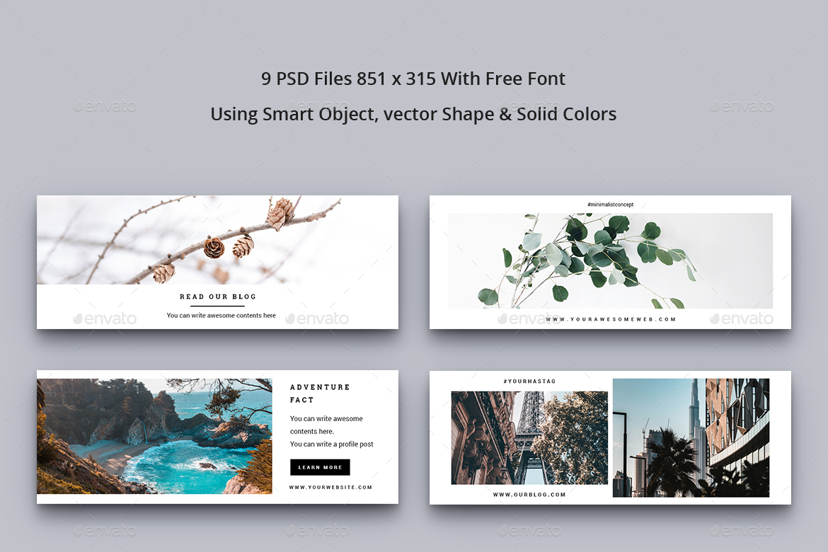 Facebook Cover Vol. 5, Web Elements | GraphicRiver