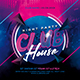 Club House Party Flyer, Print Templates | GraphicRiver