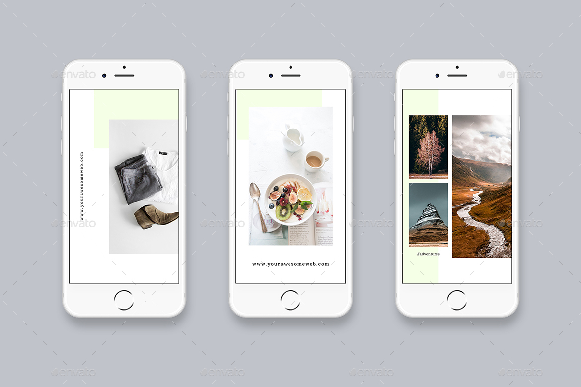 Instagram Stories Vol. 4, Web Elements | GraphicRiver