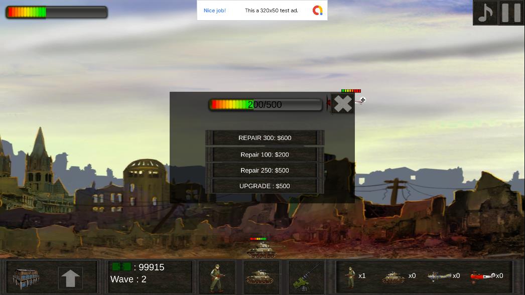 2D War Game UNITY3D 2018.3 by hsyntzgl | CodeCanyon