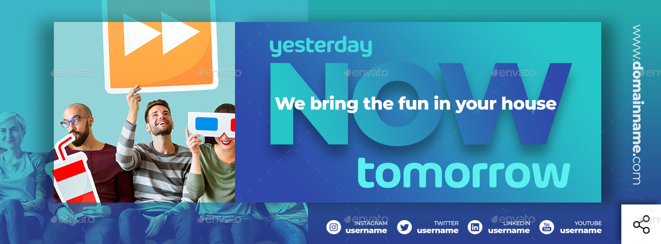 Facebook Cover Pack, Web Elements | GraphicRiver