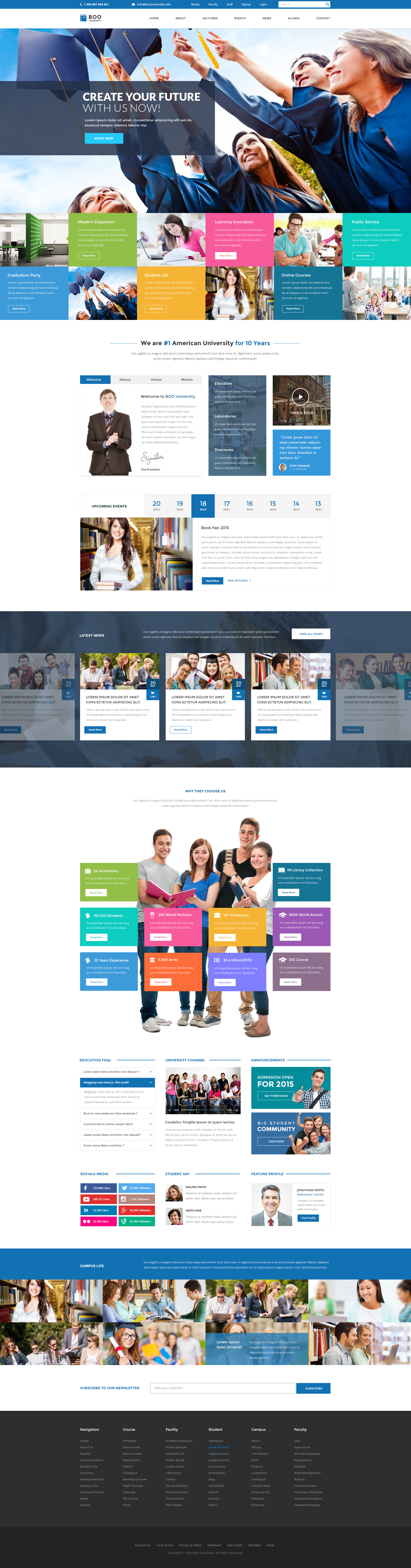 Boo | Creative - Cloud Hosting - University - eCommerce - Mobile App ...