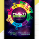 Multi Show Flyer Template, Print Templates | GraphicRiver