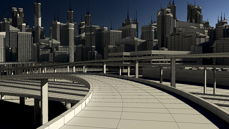 Freeway06 City+3DEFX by Fwcolbert3D | 3DOcean
