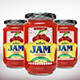 Jam Jar Label Template, Print Templates | GraphicRiver